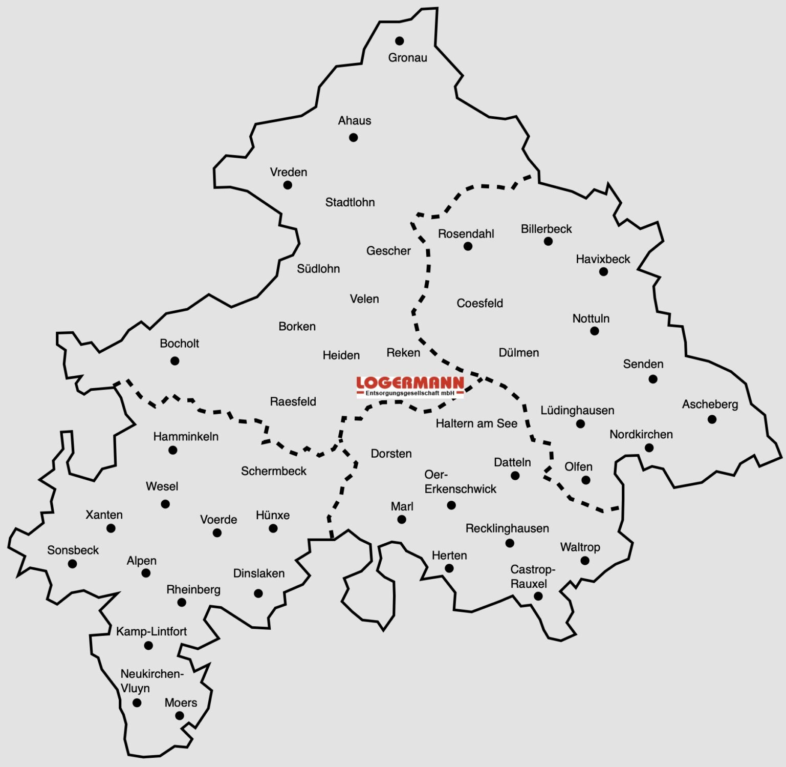 Wertstoffhof in Reken / Containerdienst in Reken
